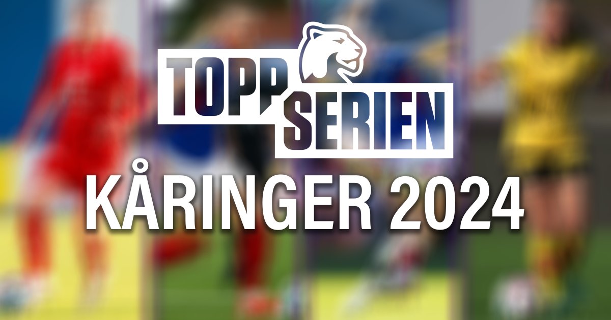 Årets beste i Toppserien skal kåres / Toppserien